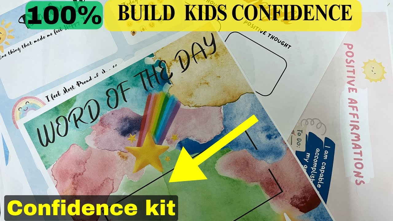 18 Activities to Build Your Child's Confidence | Confidence Kit | - YouTube