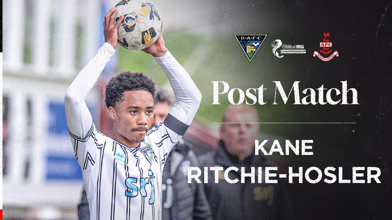 Airdrieonians | 26/04/2025 | Kane Ritchie-Hosler - YouTube