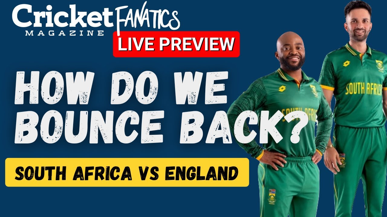 PREVIEW: How do we BOUNCE BACK? | South Africa vs England | World Cup ...