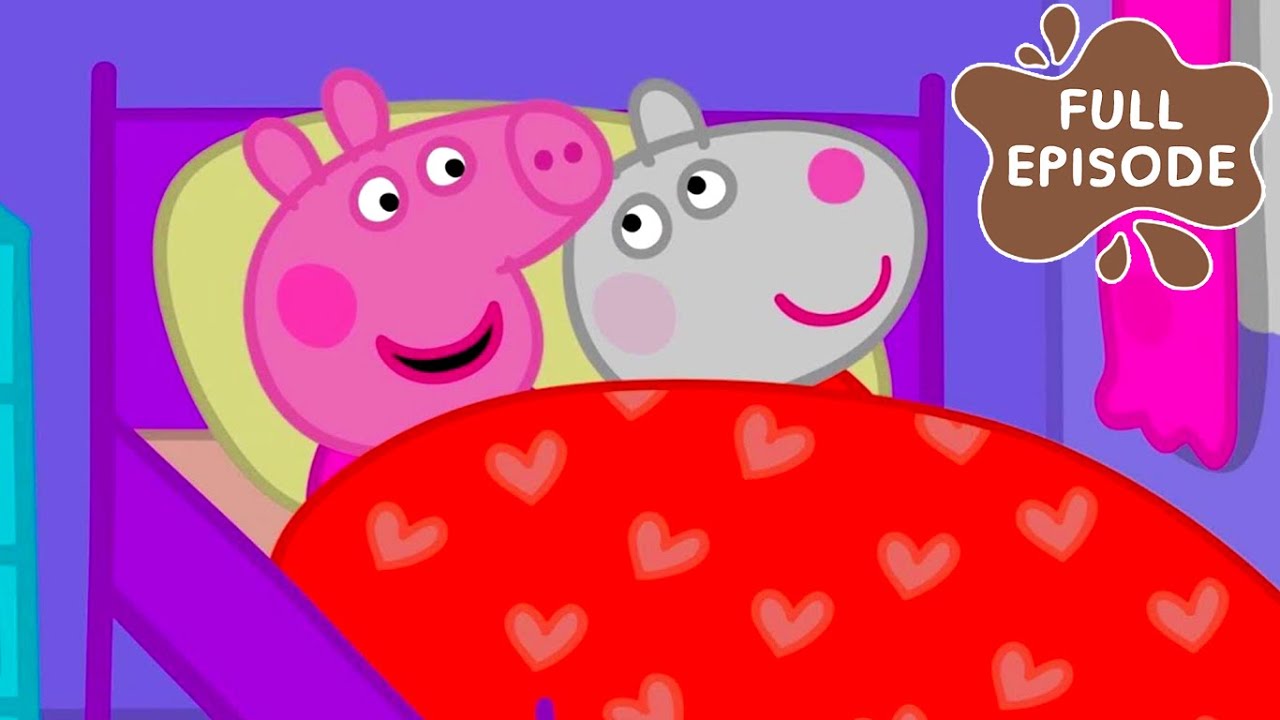 Peppa Pig Goes To A Sleepover | Cartoons for Kids | Full Episode ...
