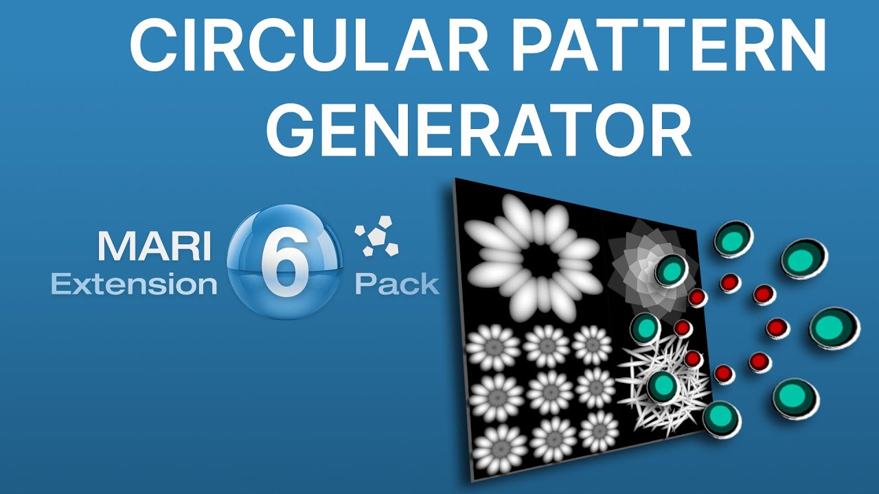 Circular Pattern Generator | Mari Extension Pack 6 - YouTube