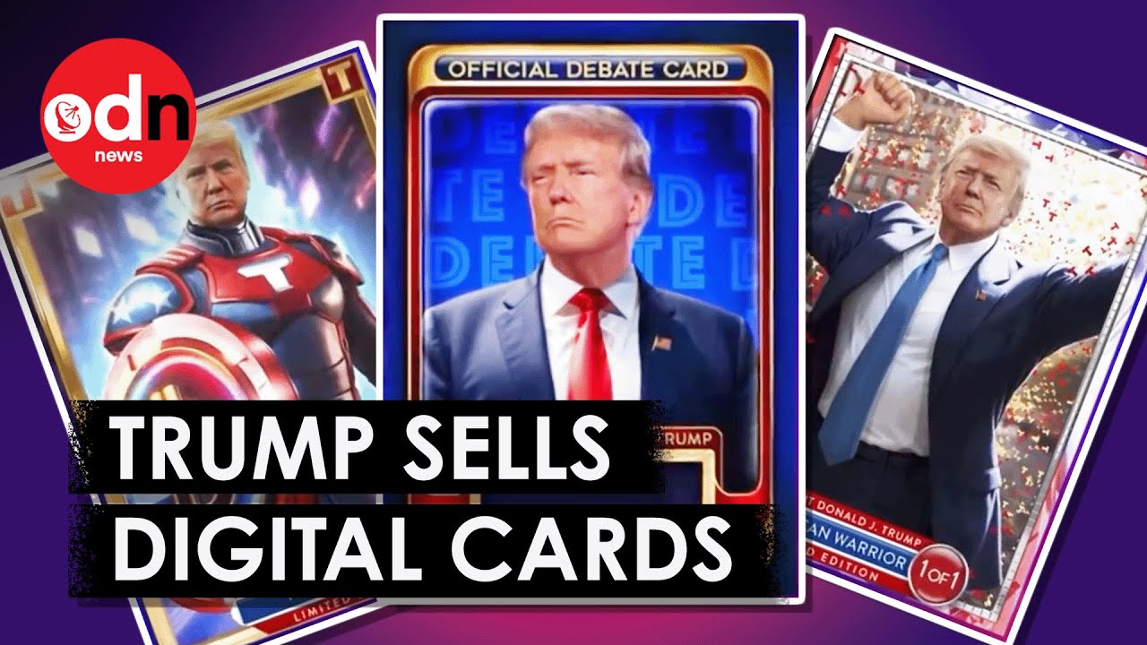 Trump Sells New NFT Trading Cards and Piece of the Suit He Wore in ...