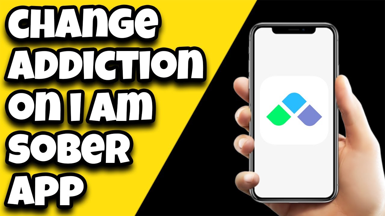 How To Change Addiction On I Am Sober App - YouTube