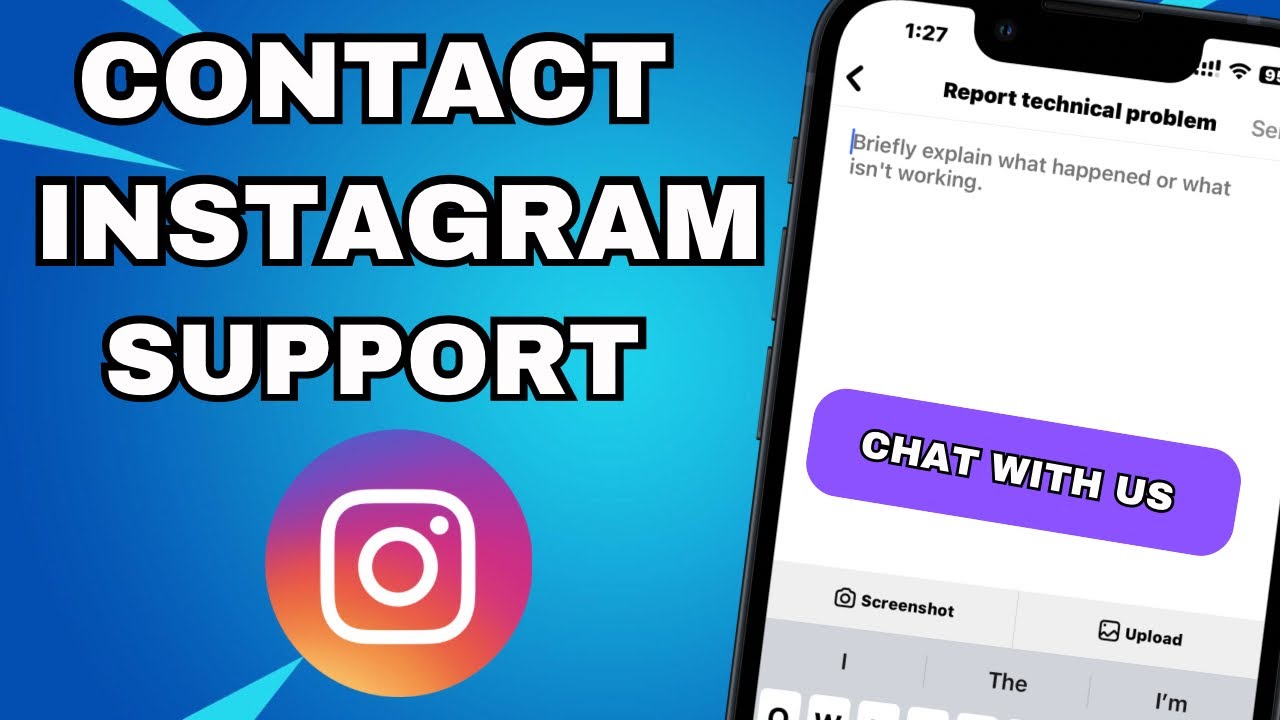 How To Contact Instagram Support - YouTube
