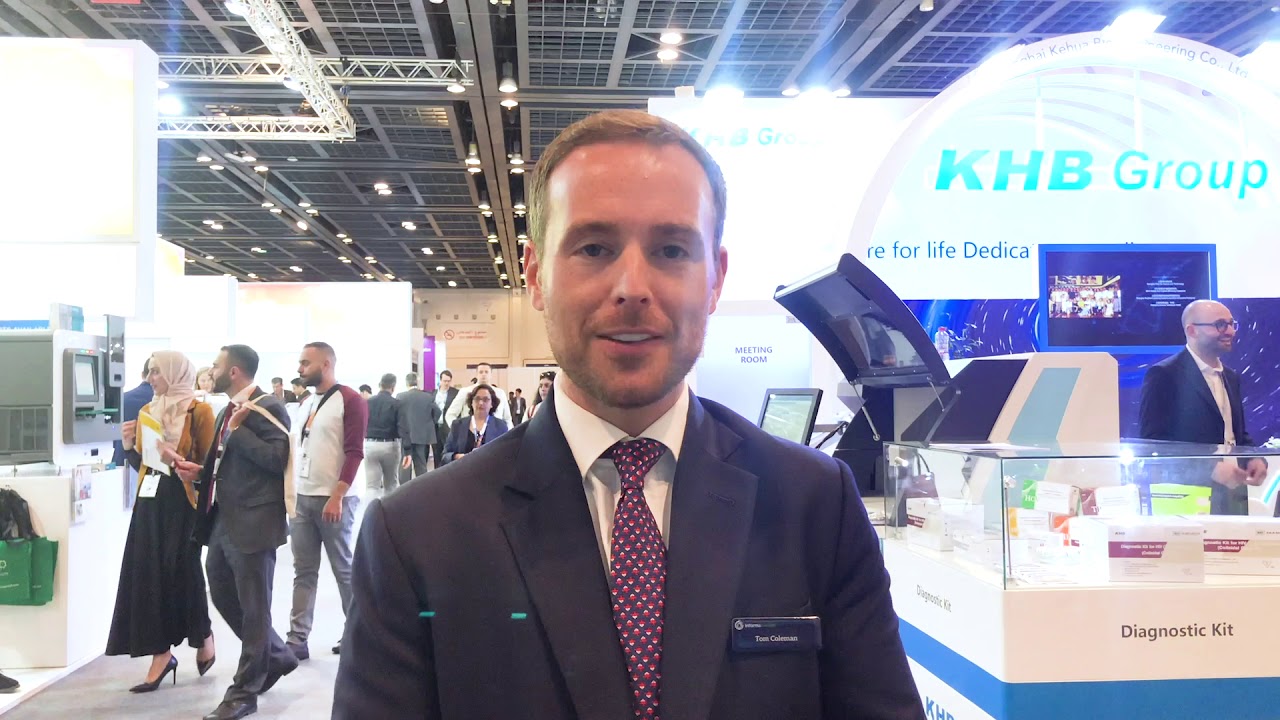 Tom Coleman inviting to Medlab Middle East 2020 - YouTube