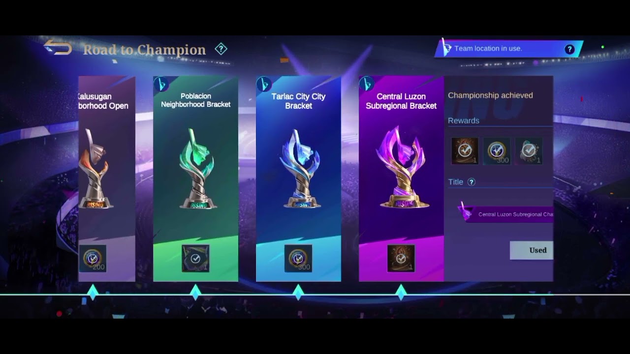 CHAMPION MLBB RISING OPEN QUALIFIER - YouTube