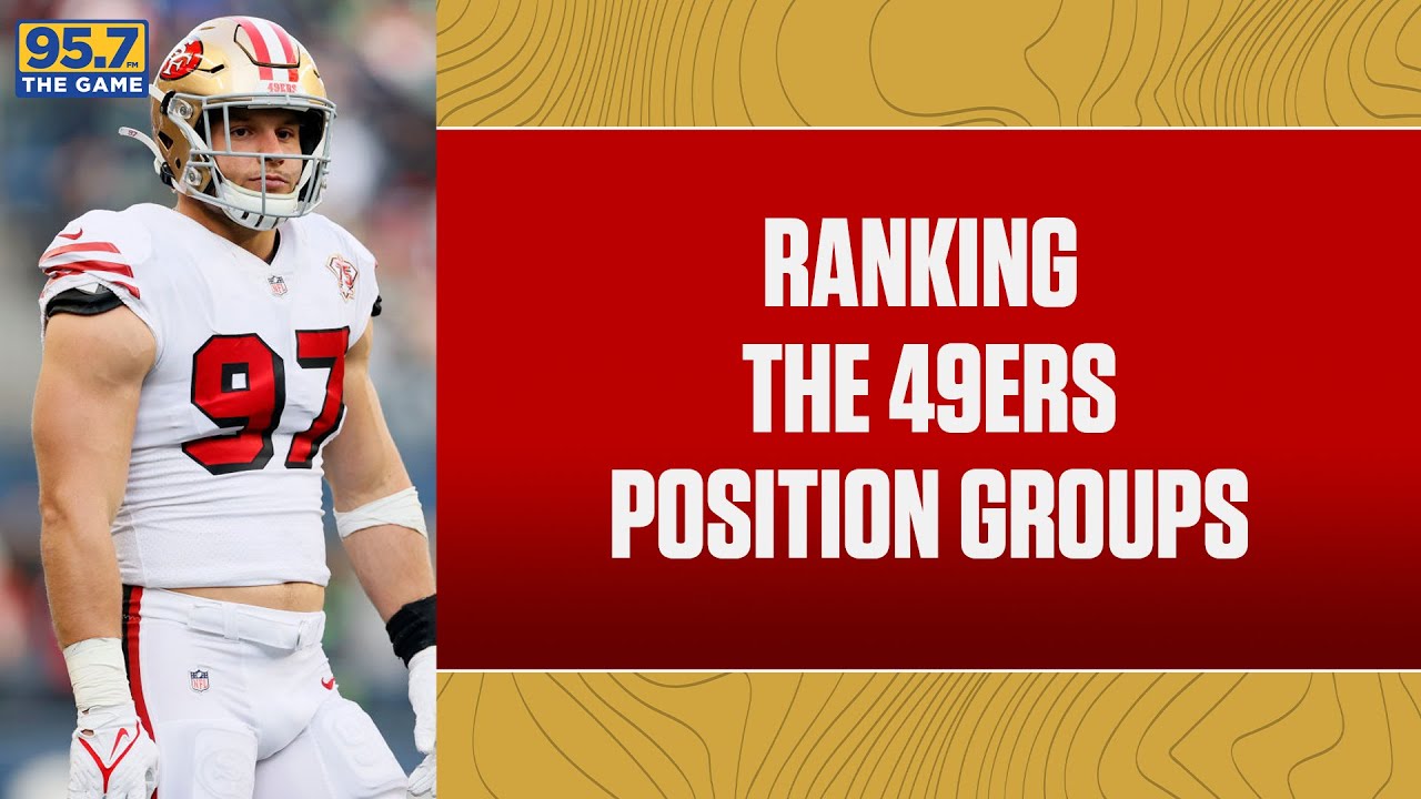 San Francisco 49ers position groups, RANKED - YouTube