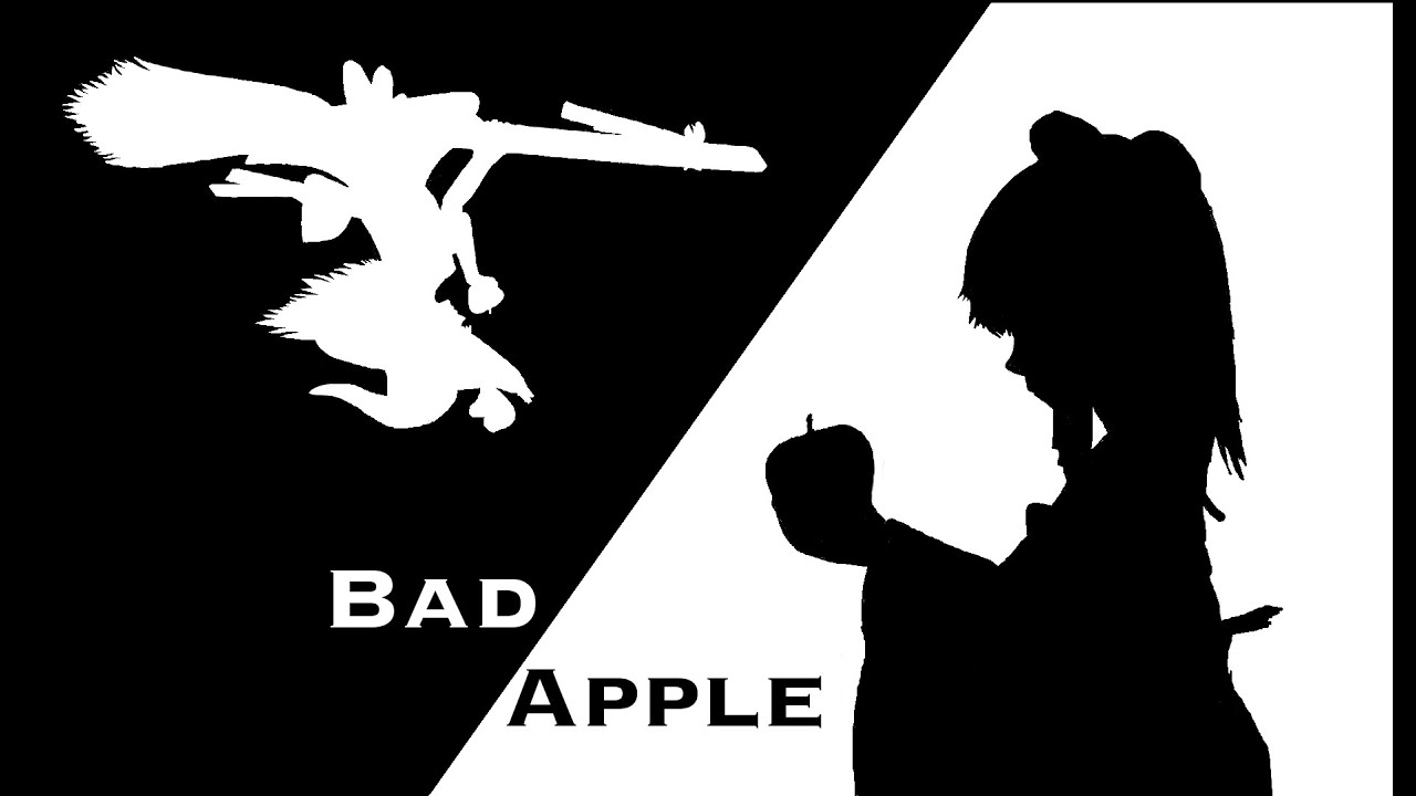 Touhou - Bad Apple | Painting Time-Lapse - YouTube