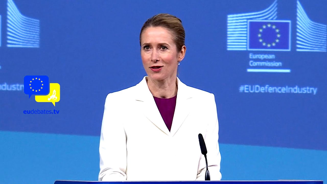 🔥 Kaja Kallas Announces Europe's Biggest Defense Revolution: ReArm Europe & Readiness 2030! 🔥 ...