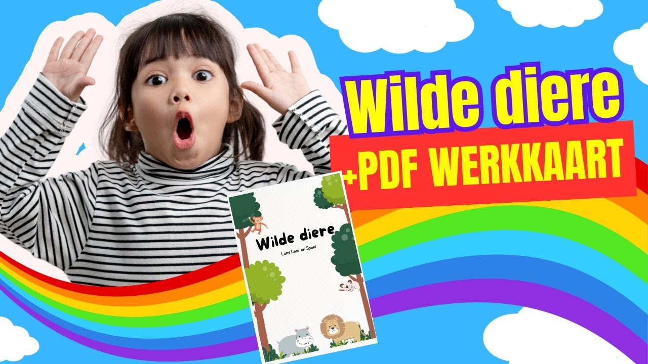 Wilde diere #kleuters #rympies #kinders #lami #afrikaans - YouTube