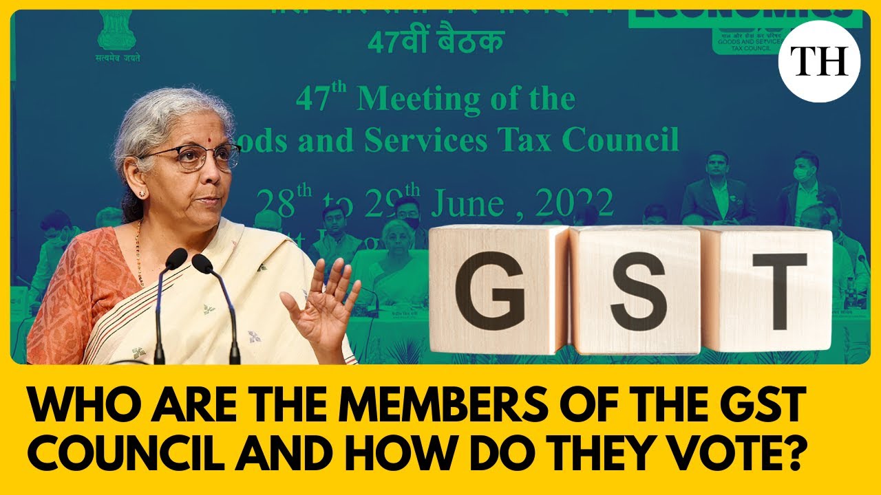 Who are the members of the GST Council and how do they vote? - YouTube
