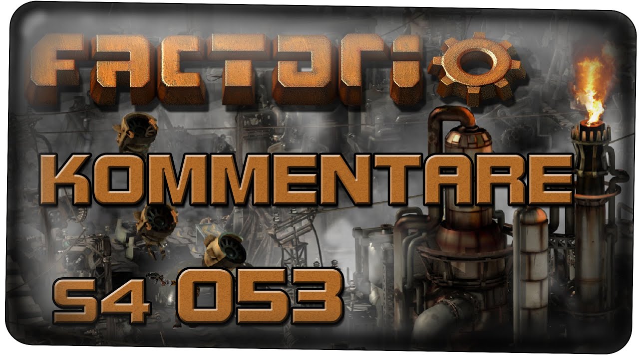 Tenschi die Faule Sau - Factorio Kommentiert (S4) #53 - YouTube
