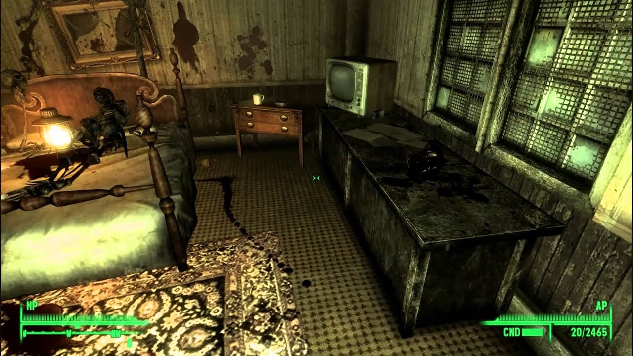 Fallout 3 Point Lookout Homestead Motel - YouTube