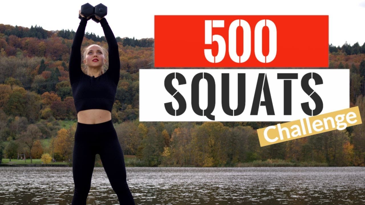 Intense 500 Squats Challenge | Sculpt Your Lower Body and Boost ...