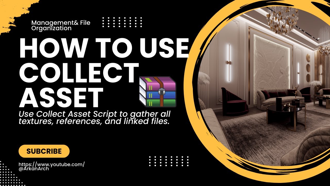 How to Use Collect Asset Script in 3ds Max | Simplify Project ...