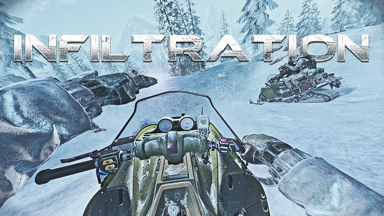 Call Of Duty Winter Soldier Infiltration Mission - YouTube