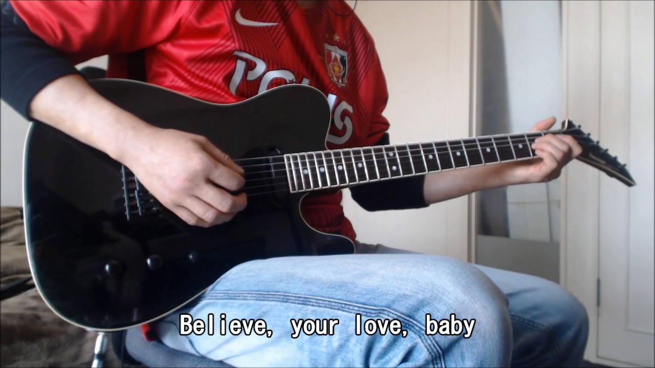 BOØWY / B・E・L・I・E・V・E (Guitar Cover) - YouTube