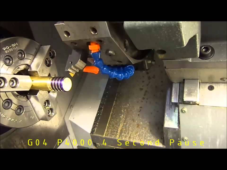 1-16 Pitch 4 Lead Threads Using G76 Canned Cycle - YouTube