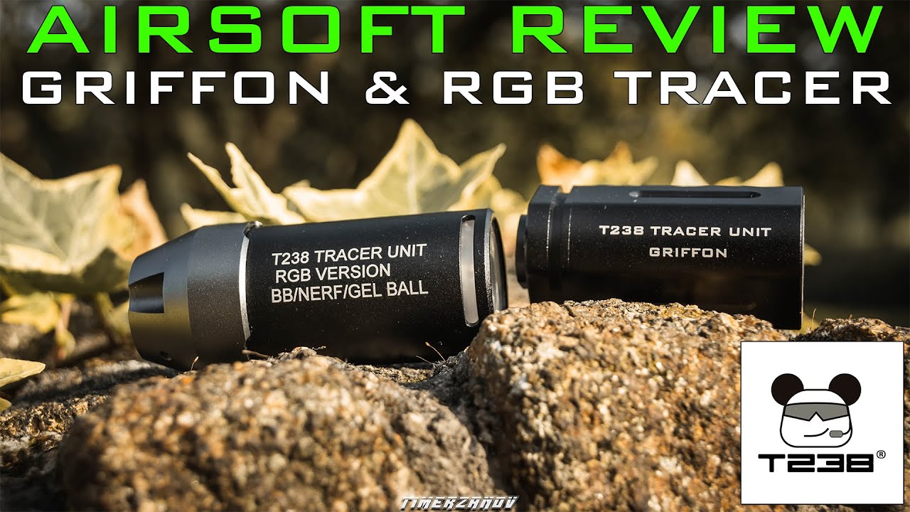Airsoft Review #256 [GEAR} T238 Griffon Tracer Unit & RGB Tracer Unit ...