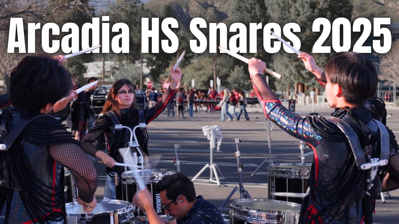 Arcadia HS Snares 2025 SCPA Finals - YouTube