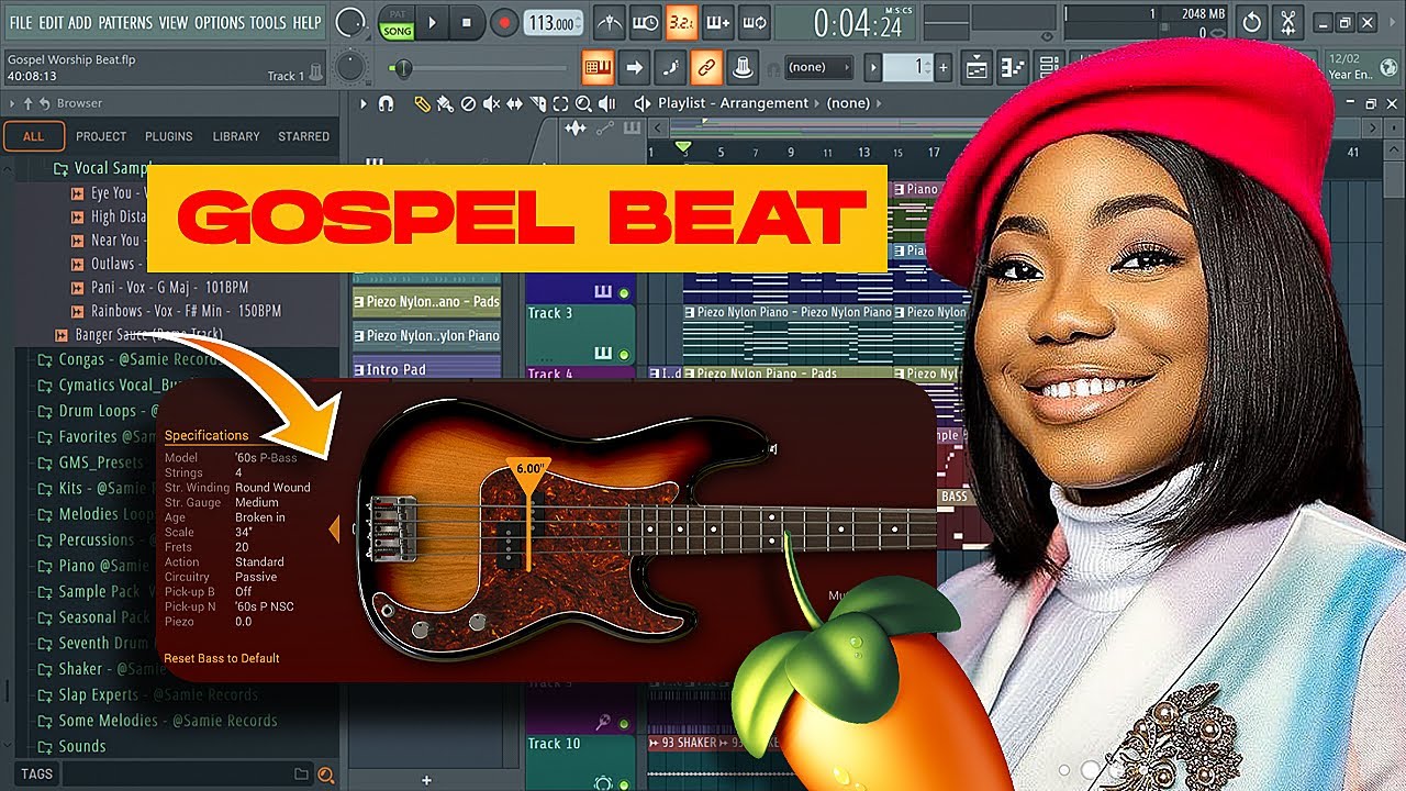 How To Create A WORSHIP Gospel Beat Like the TOP ARTISTS | FL Studio 21 ...