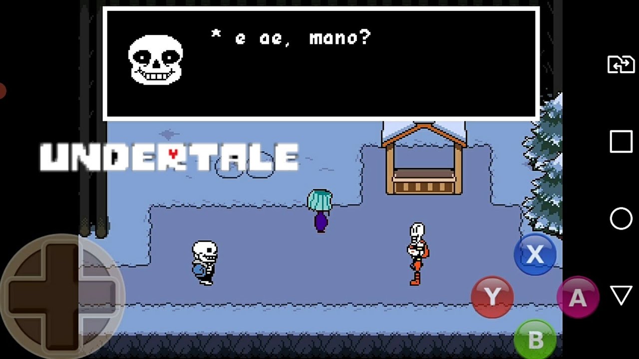 Undertale-#2 Conhecendo O Sans e Papyrus - YouTube