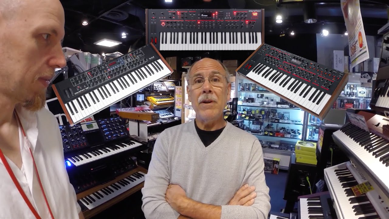 Dave Smith visits Ishibashi Music in Shibuya, Tokyo - YouTube