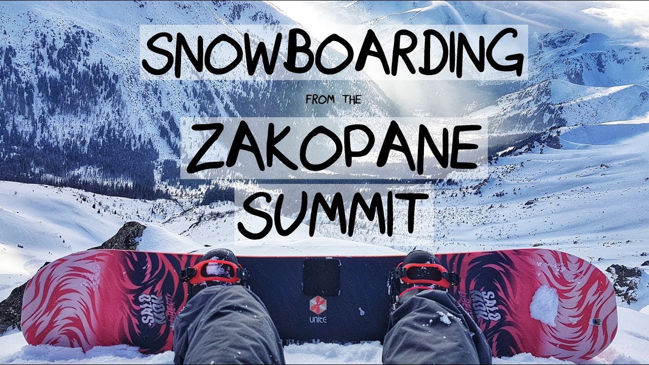 SNOWBOARDING THE SUMMIT OF ZAKOPANE MOUNTAINS | GOPRO TRAVEL - YouTube