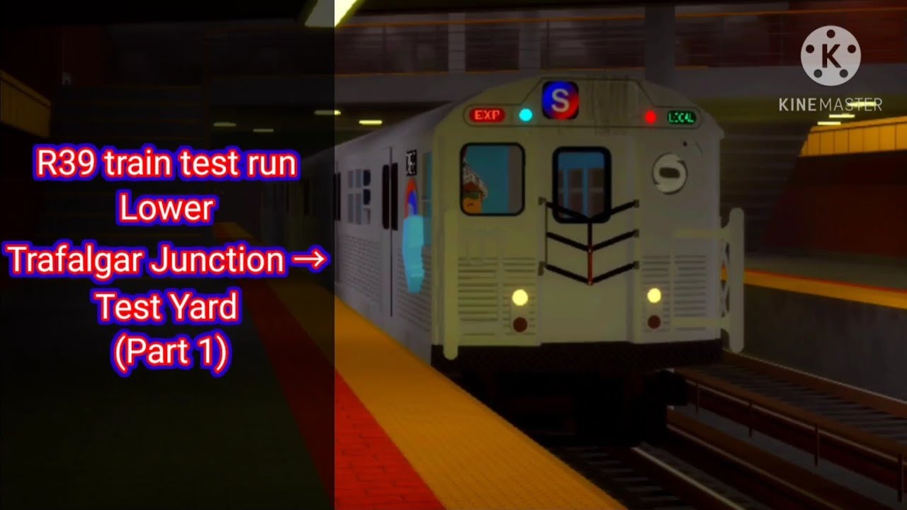 Joe’s Subway Trials | R39 train test run Lower Trafalgar Junction → ...