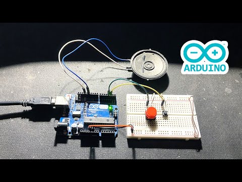 Arduino Police siren, Horn 9 mode push button - YouTube