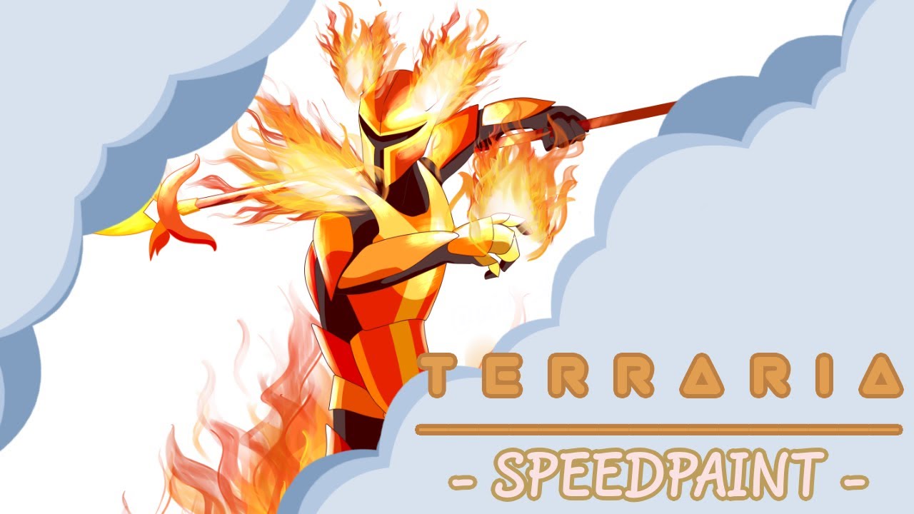 Terraria Speedpaint - Solar Flare Armour - YouTube