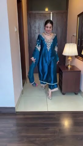 DESIGNER SUIT HEAVY WORK PANT SUIT SET WITH DUPATTANEW DESIGNER WEARS ...