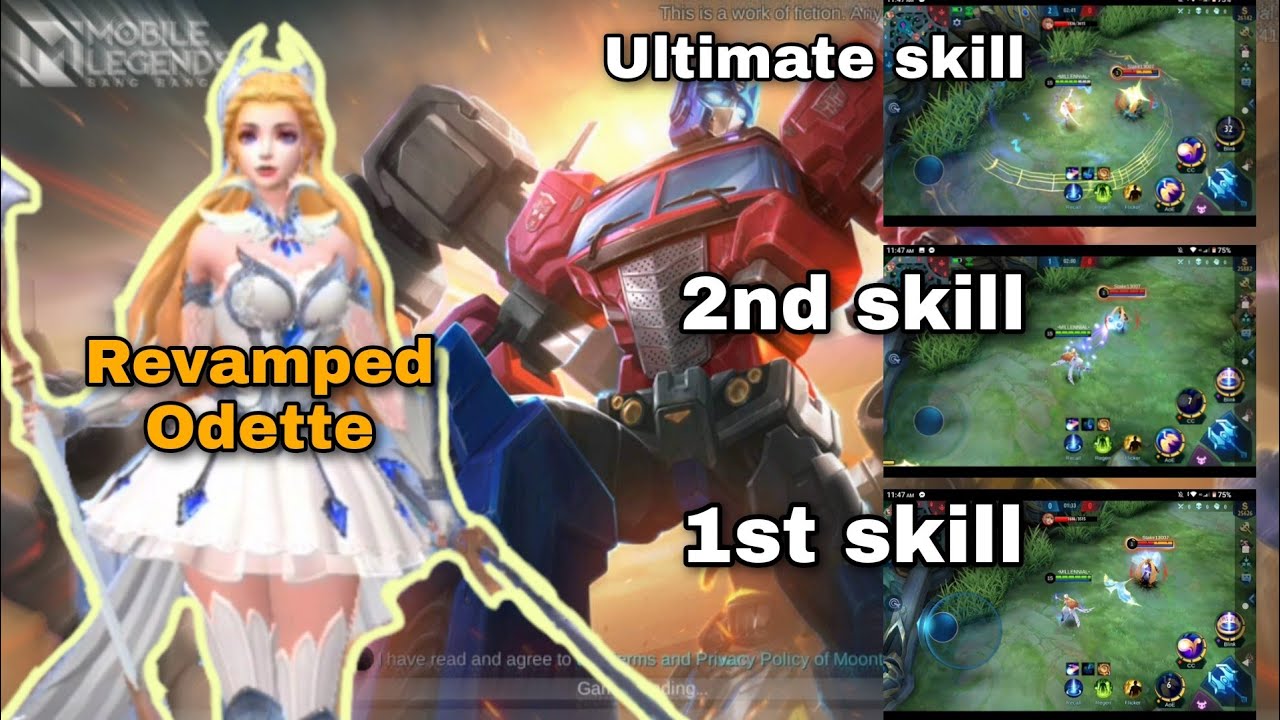 Revamped Odette | SKILL DEMO | MLBB - YouTube