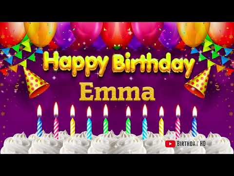 Emma Happy birthday To You - Happy Birthday song name Emma 🎁