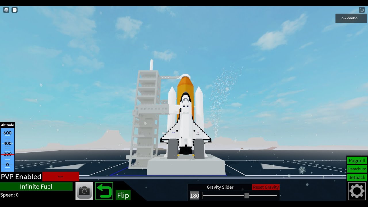 Space Shuttle Showcase Roblox Plane Crazy - YouTube