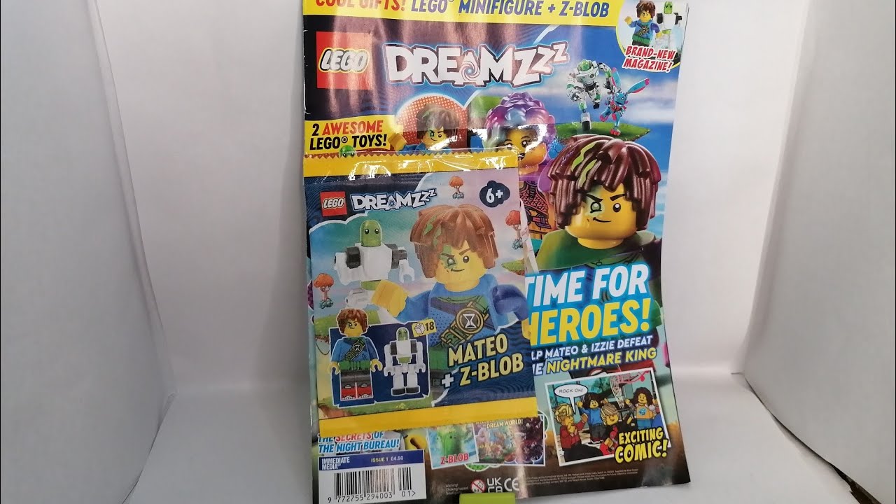 LEGO dreamz magazine mateo and z_blob - YouTube