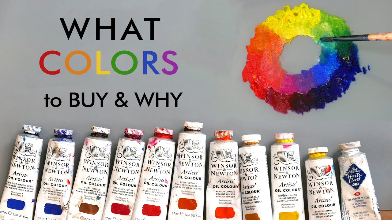 Oil Paint Palette Colors Mineral And Modern Colors: Painters' Access