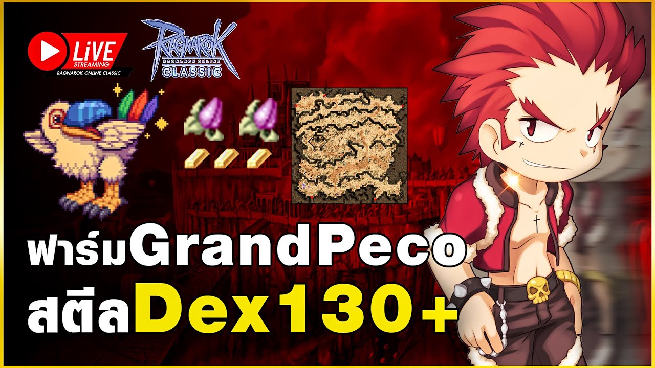 Ragnarok Online Classic Live EP.260 l Rogue ธนูโบ ฟาร์ม Grand Peco กด ...