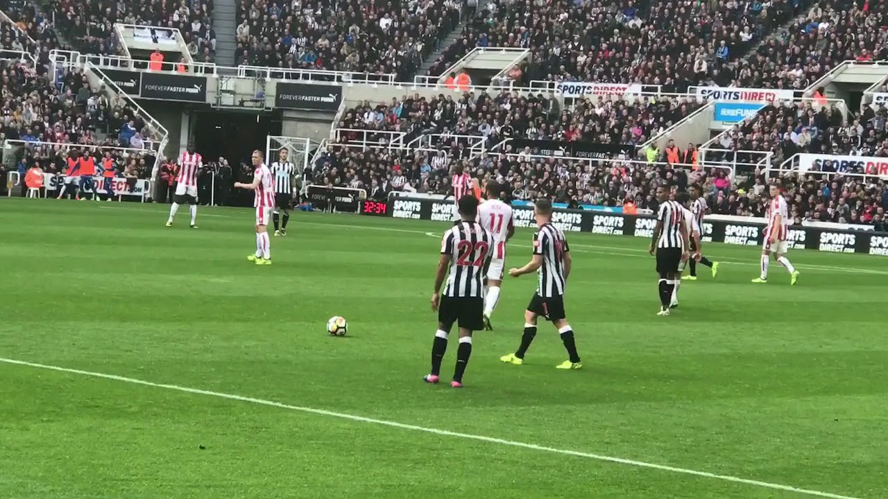 Newcastle vs stoke 2-1 - YouTube