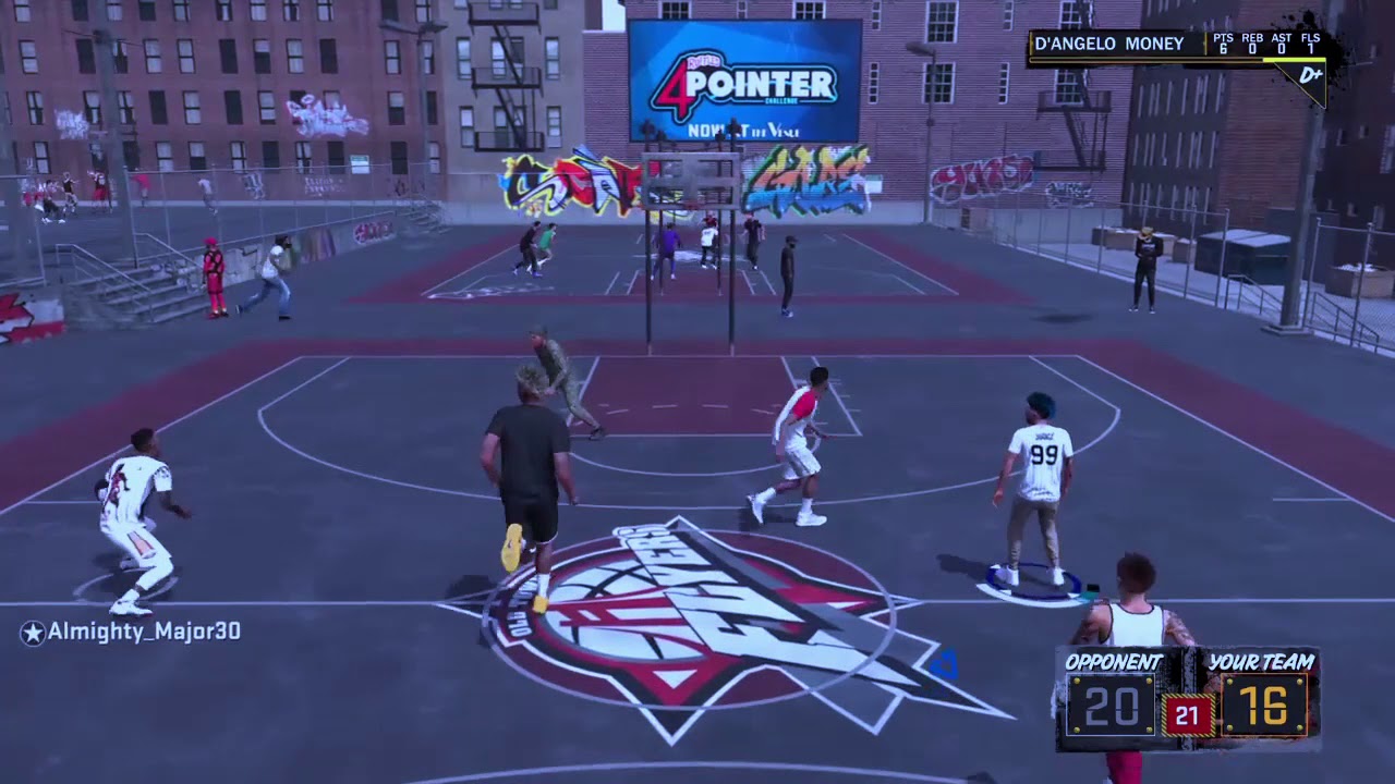 NBA 2K18 my park - YouTube