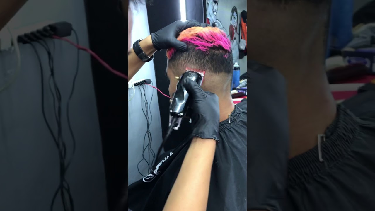 Barber shop/texture,fade & design Kevin barber - YouTube