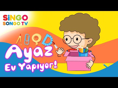 AYAZ Ev Yapıyor 🏡 – SingoSongo TV I İsme Özel Çocuk Şarkıları 🎵