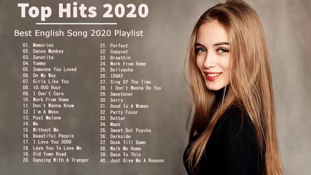 Top Hits 2020 🎧 Best English Songs 2020 🎧 Top 40 Popular Songs Playlist ...