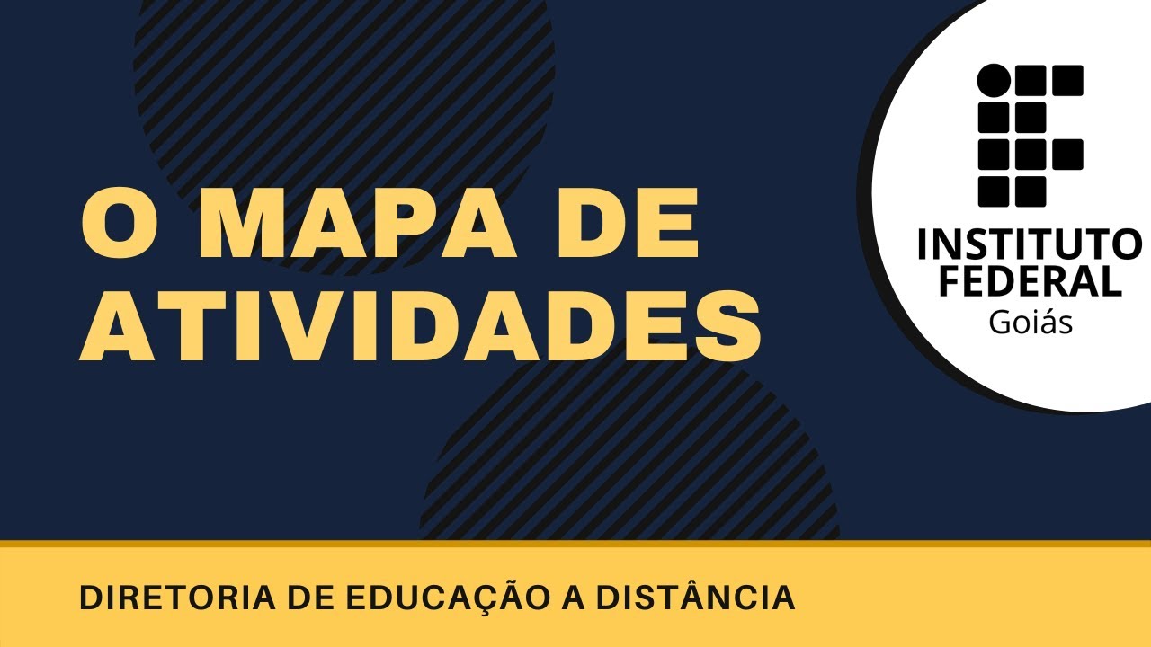 O Mapa de atividades - YouTube