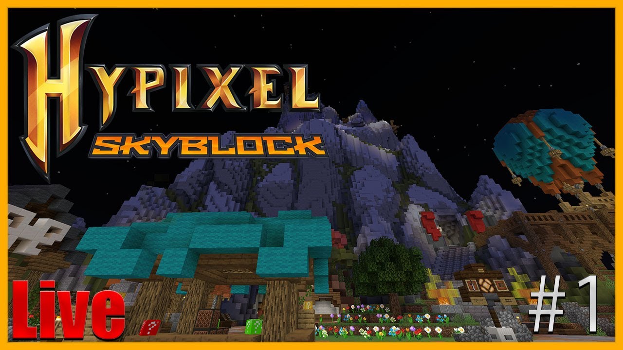Minecraft Hypixel Skyblock [#1] New profile - YouTube