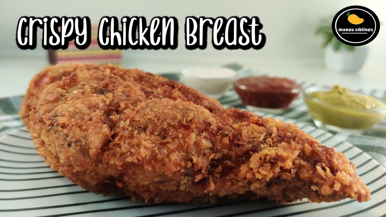 Crispy Chicken Breast II Juicy crispy fried Chicken Breast. Herb ...