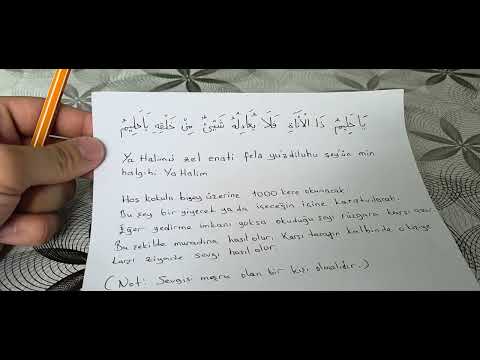 SEVGİ ZİKRİ - KARŞI TARAFIN SENİ SEVMESİ İÇİN YAPILACAK UYGULAMA