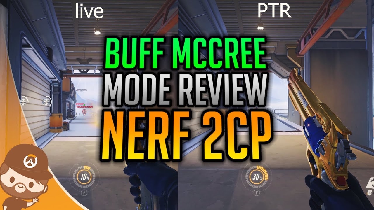 PTR: INSANE buff McCree / Nerf 2CP / Nerf Dva & co - MODE REVIEW ...