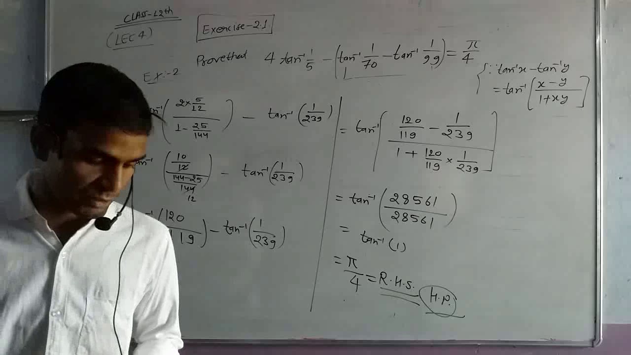|| math class 12th || || unit 2.1 || - YouTube