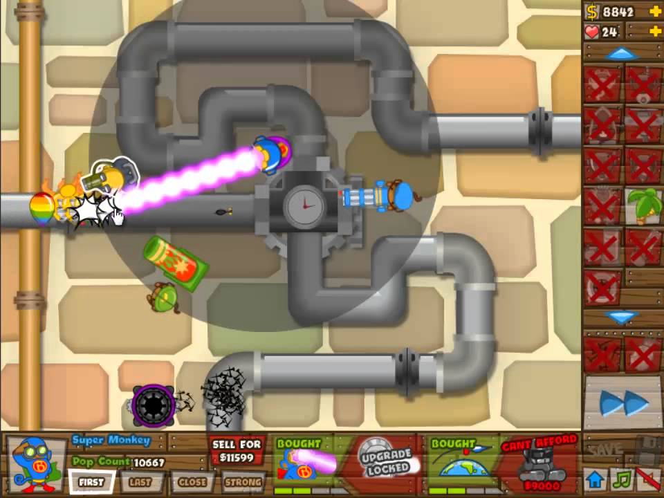 BTD5 May 1st 2014 Daily Challenge with English commentary - Bloons ...